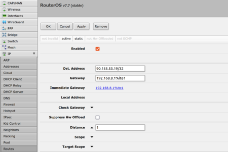 Router - MikroTik hEX S - AAISP Support Site