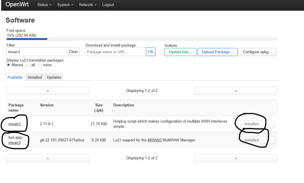 L2TP Client: OpenWRT with Policy Based Routing - AAISP Support Site